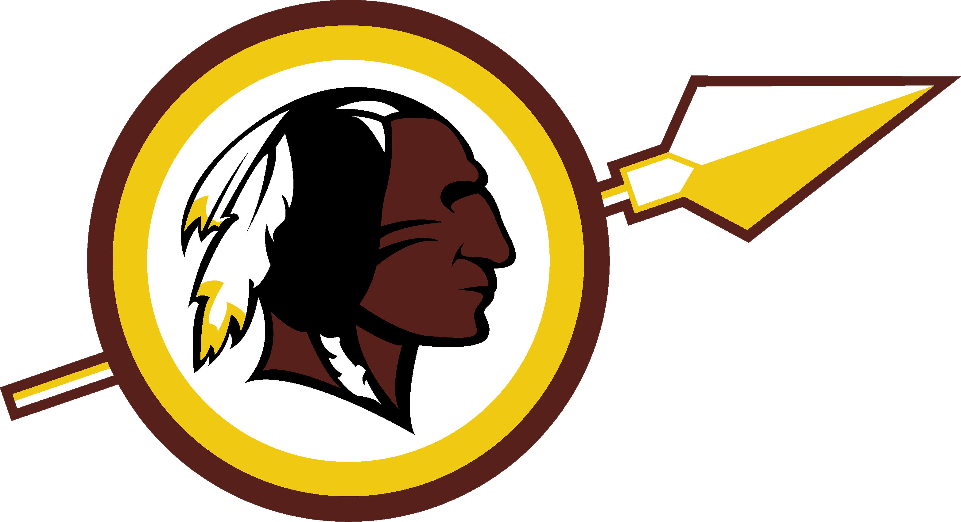 Washington Redskins Logo Transparent (3131x1703), Png Download