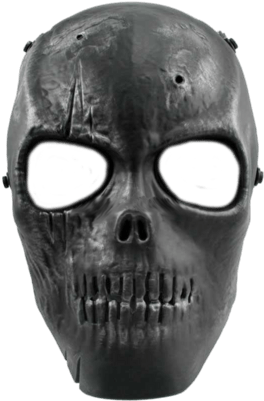 Skull Mask .png (400x400), Png Download