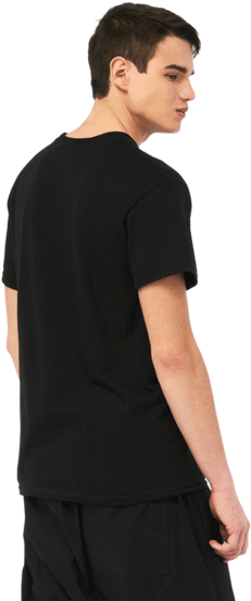 H4x Graphic I Play Tshirt Black Back - Clothing (400x600), Png Download