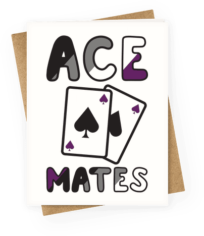 Ace Mates Greeting Card - Single Af Greeting Card: Funny Greeting Card ...