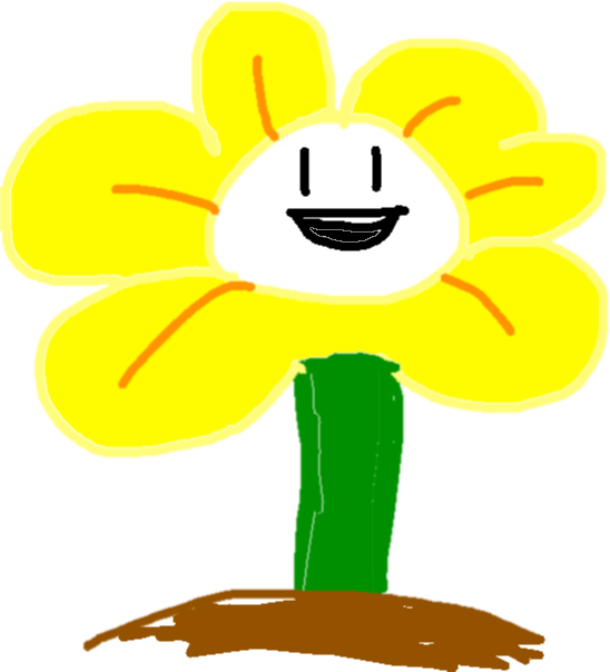 Flowey - Floweyanimation1 - Illustration (548x604), Png Download