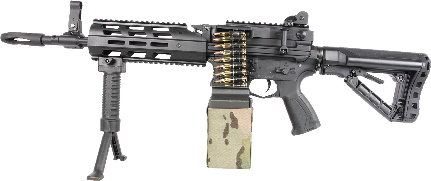 Cm16 Lmg Black - G&g Cm16 Lmg (1500x1000), Png Download