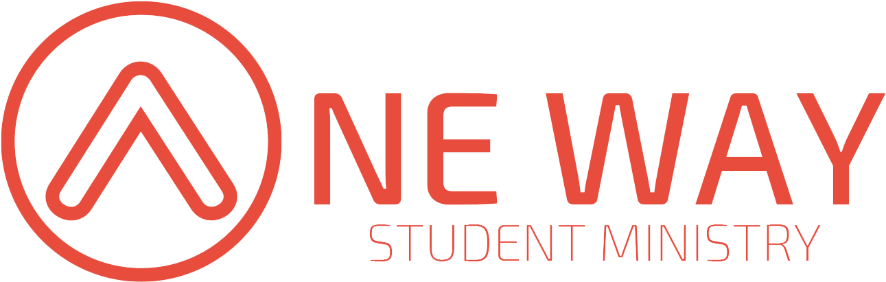 One Way Logo - Carmine (1562x1562), Png Download