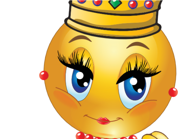 Download Emoji Clipart Princess - Emoticon Reina | Transparent PNG ...