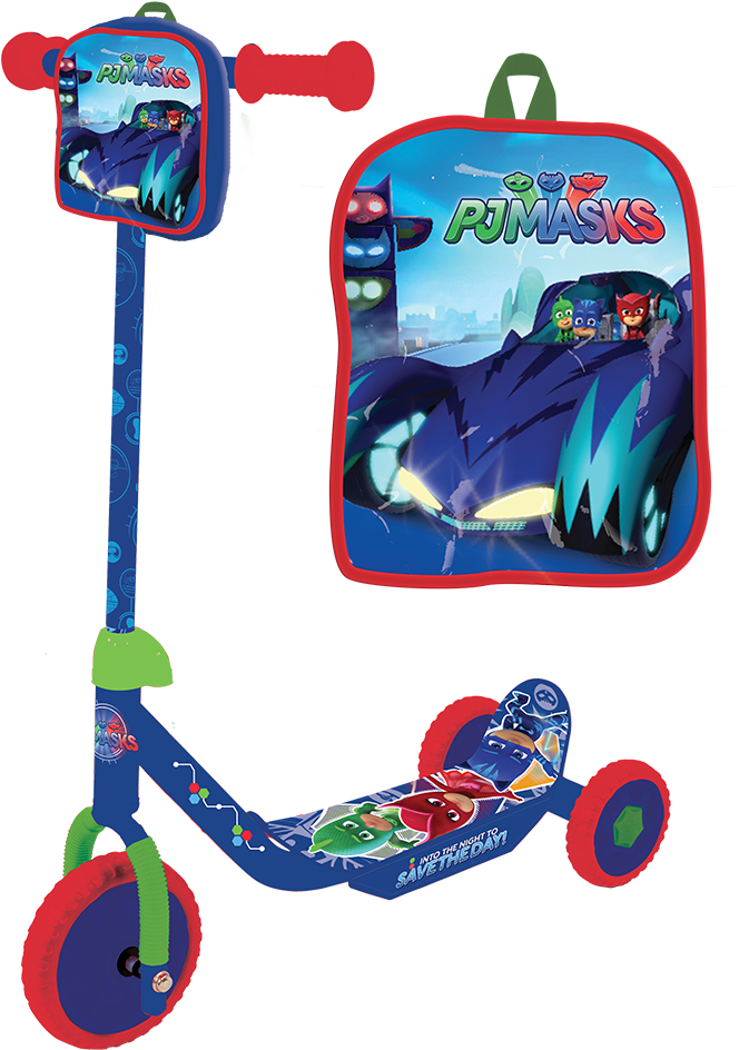 Glo Bag Tri Scooter - Fictional Character (900x976), Png Download