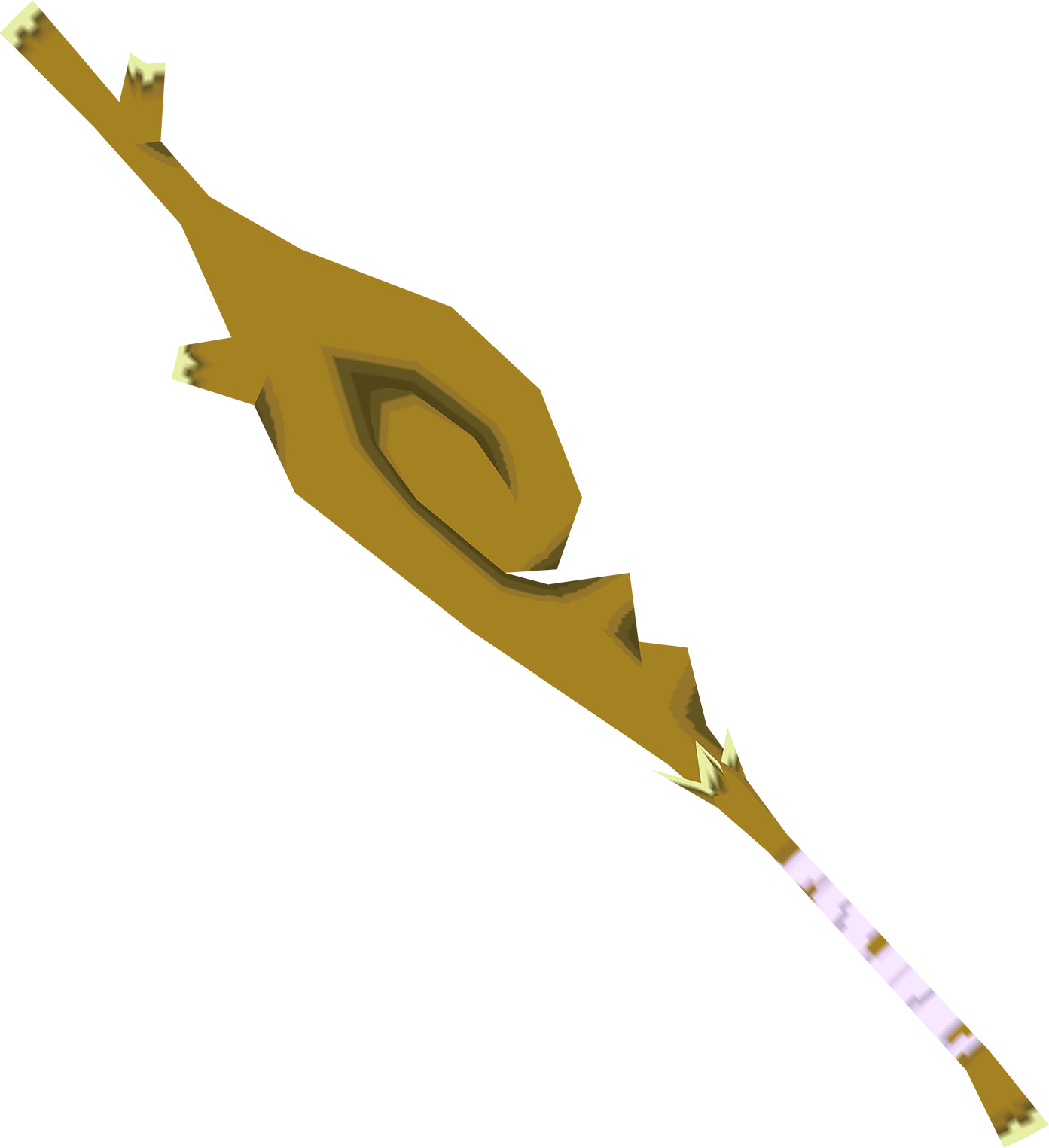 Boko Stick - Wind Waker Deku Stick (1393x1525), Png Download