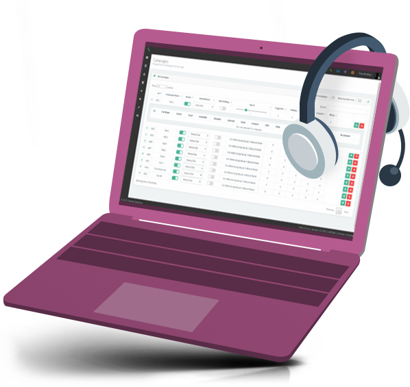 Pink Laptop Icon With Headphones Icon - Netbook (598x565), Png Download