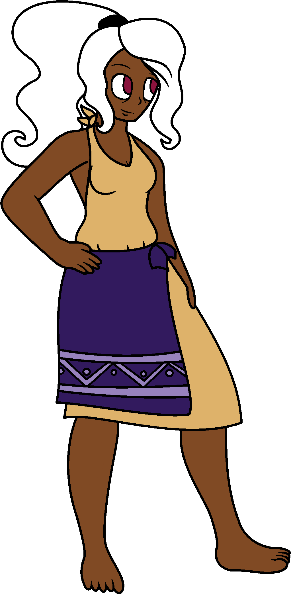 Ana Colored (1129x2177), Png Download