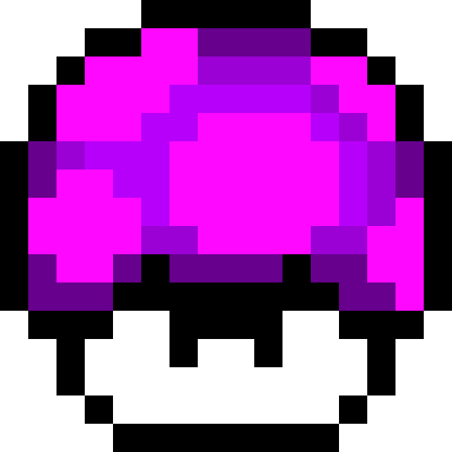 Super Mario World - 8 Bit Mario Mushroom Transparent (640x640), Png ...