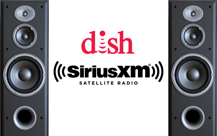 Sirius Xm Radio - Dish Network (720x453), Png Download
