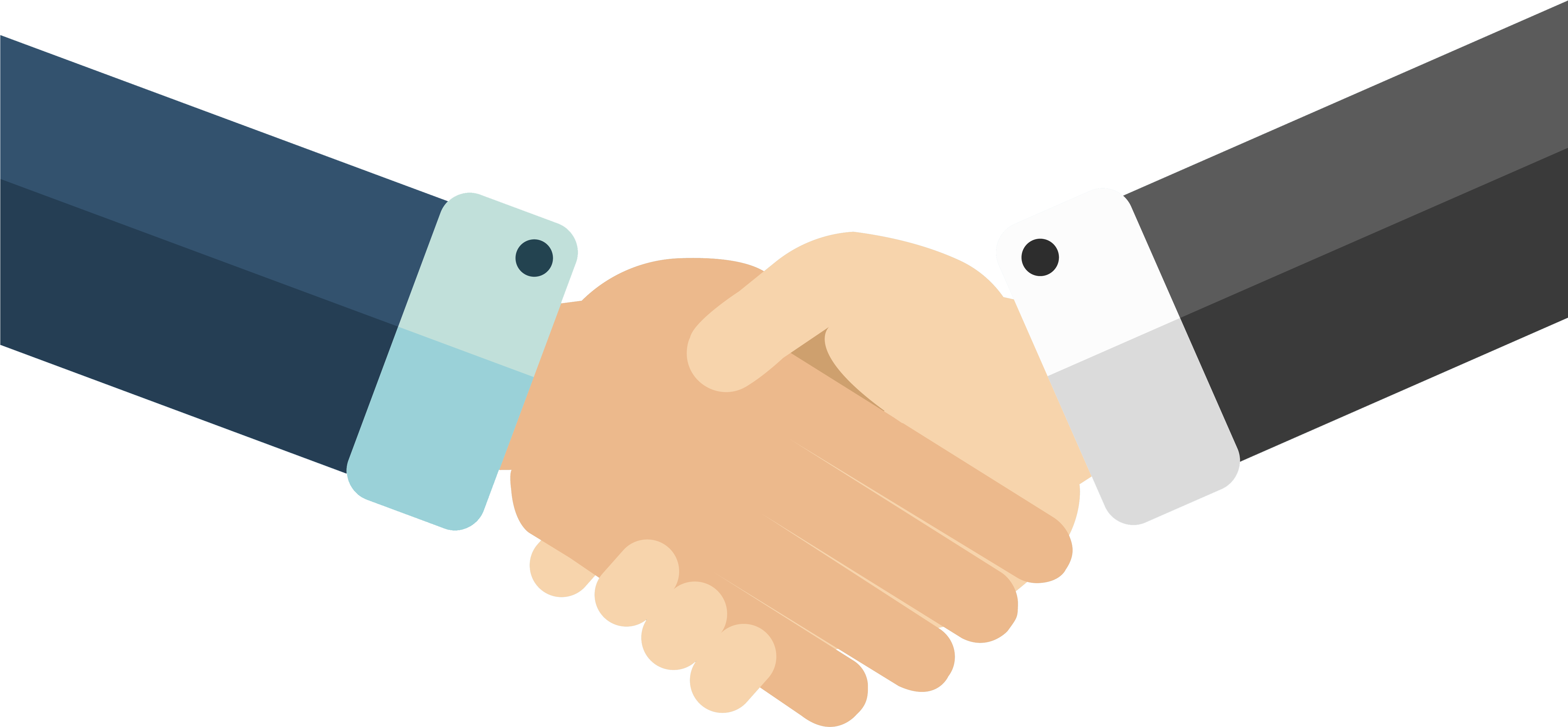 Download Relation Client Png - Business Handshake Cartoon | Transparent ...