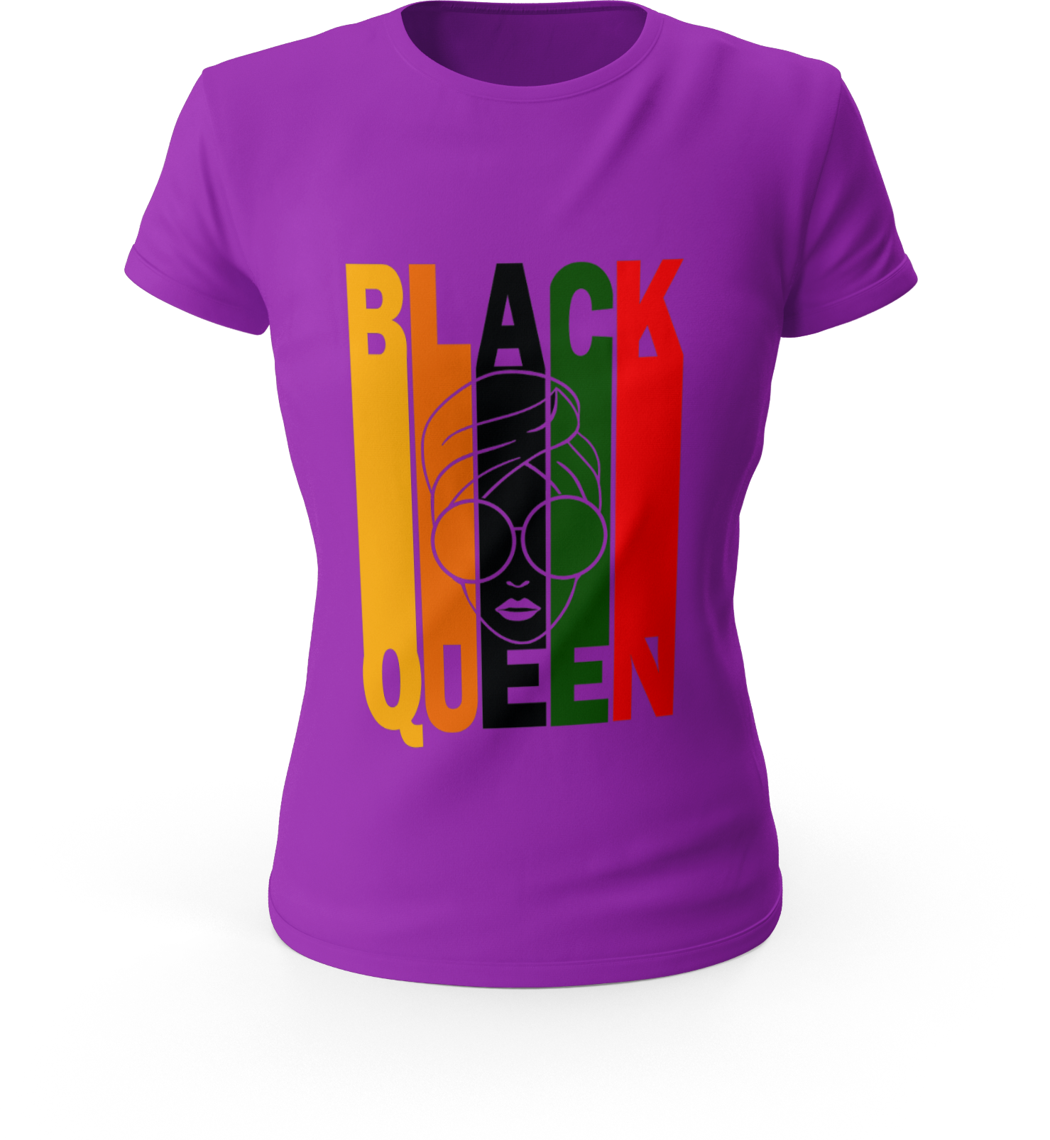 Black Queen Tee - Graphic Design (1479x1607), Png Download