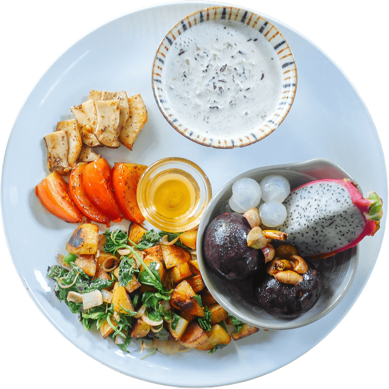 City Munch Premium Food Plate - Café Da Manhã Vegano (1280x1280), Png ...