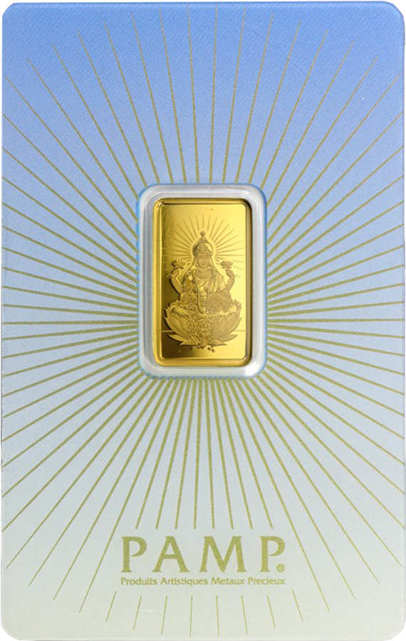 Pamp 'faith' Lakshmi 5g Gold Bar - Pamp (900x900), Png Download