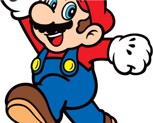 Super Mario Clipart Super Jump - Mario Vector Png (640x480), Png Download