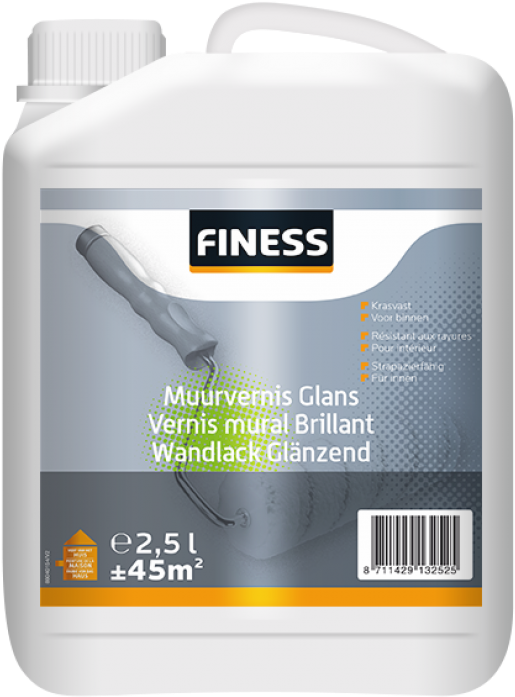 Wall Varnish Gloss - Muurvernis Mat (700x875), Png Download