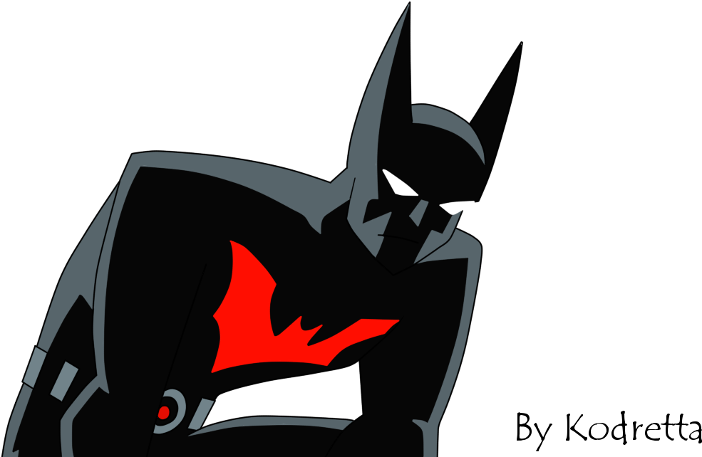 Batman Beyond Png - Batman Beyond Cartoon Png (1134x645), Png Download