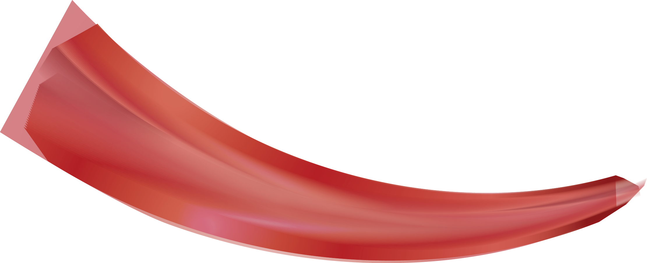 Red Wave - Circle (2221x903), Png Download