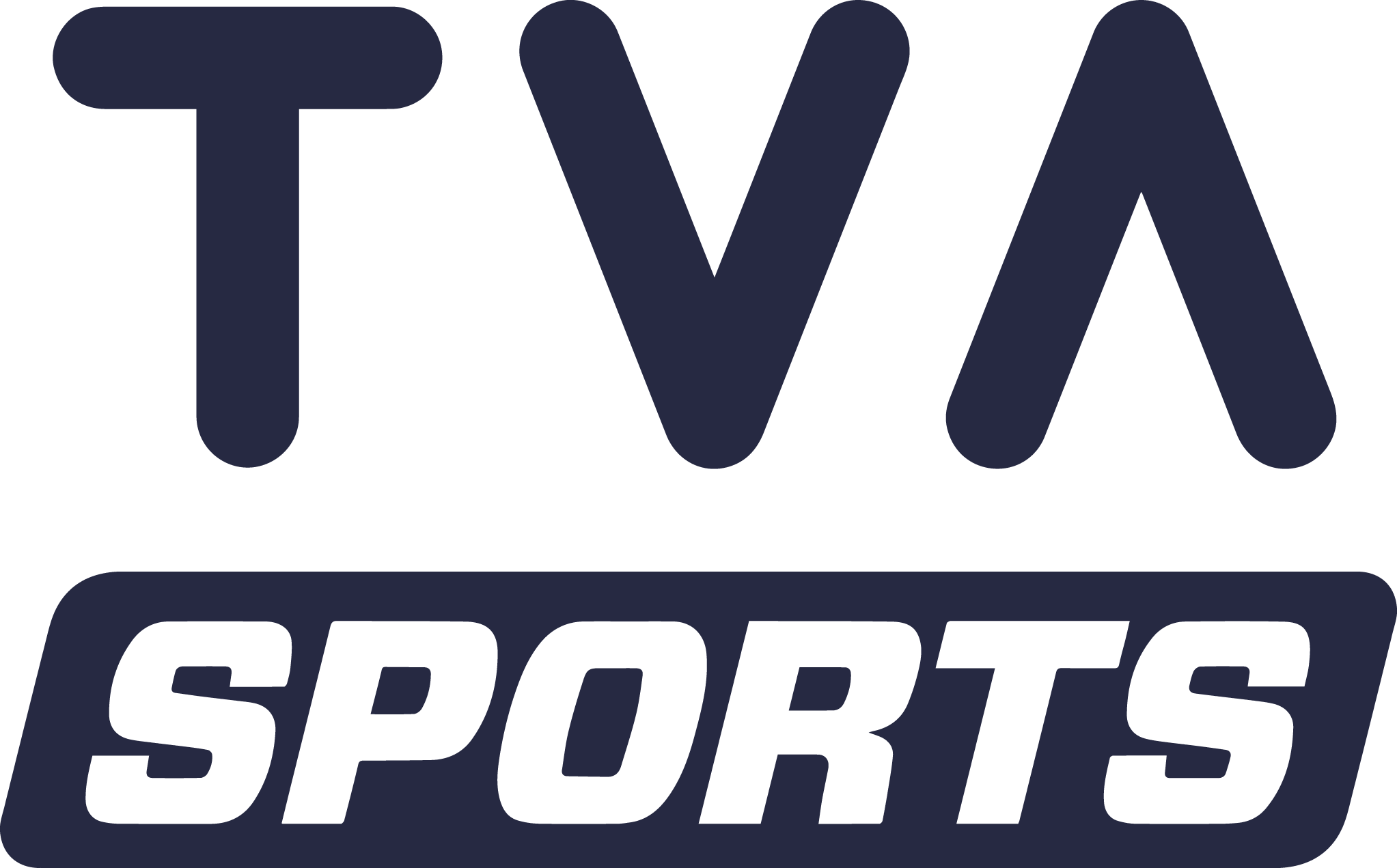 Logo Tva Sports - Tva Sports (2045x1271), Png Download