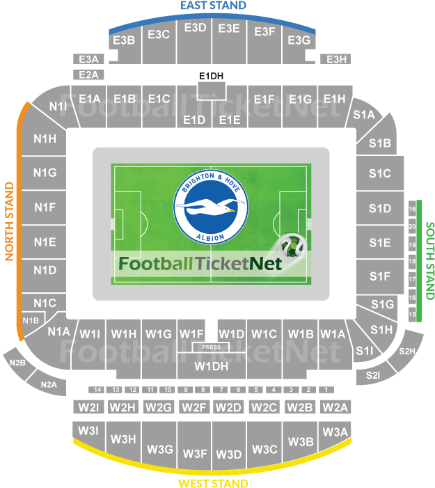 Brighton & Hove Albion Vs Manchester City Football - Brighton And Hove ...