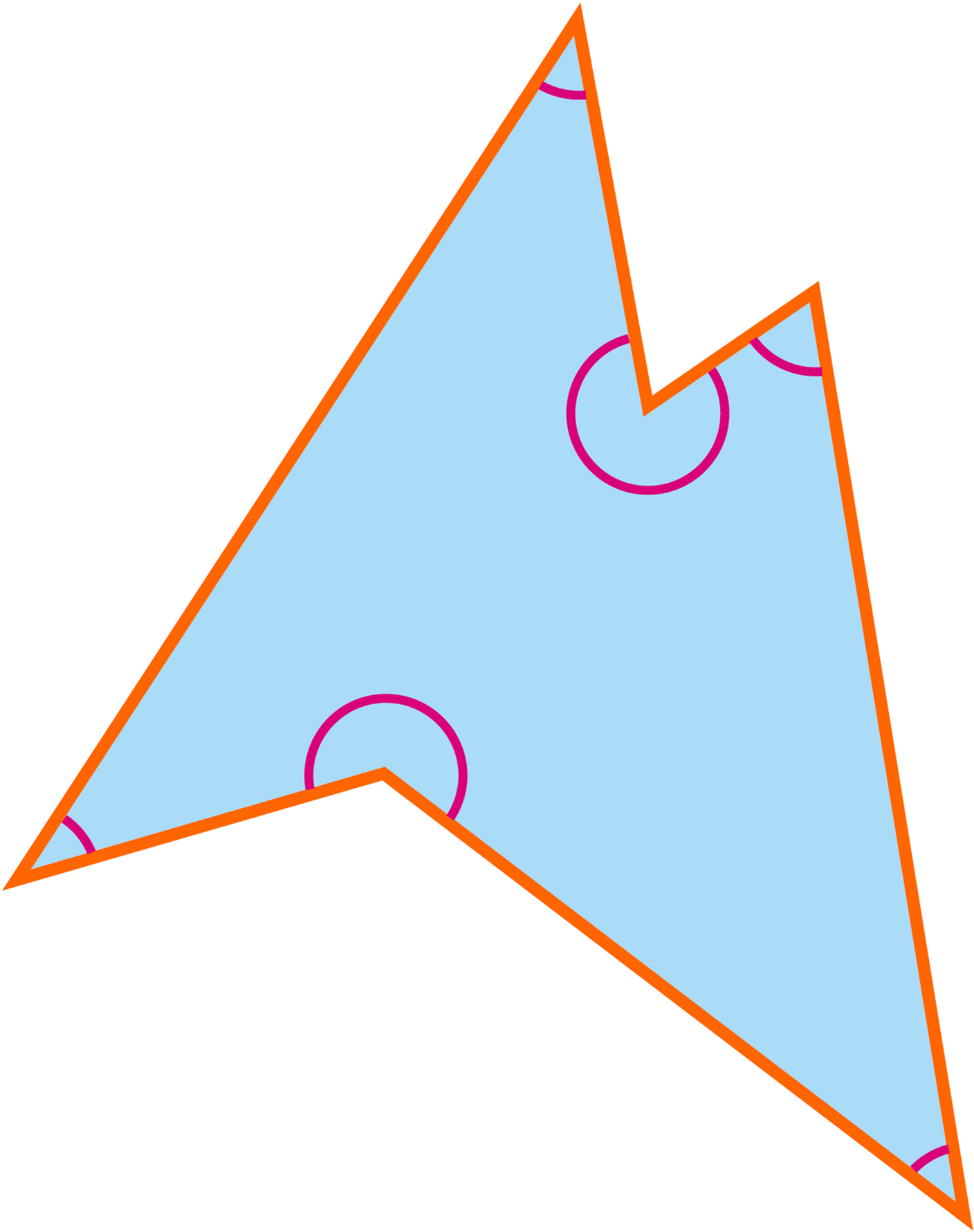 Hexagon Shapes (1440x1812), Png Download