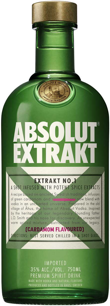 Absolut Extrakt (535x1280), Png Download