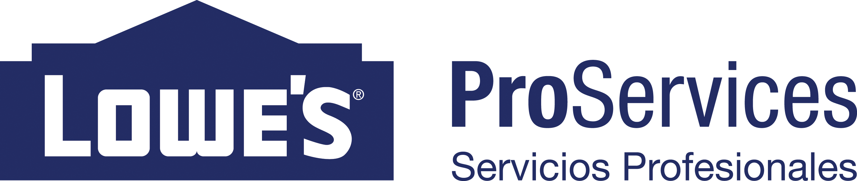 Download Png Format - Lowes Pro Service Logo Png (2944x623), Png Download