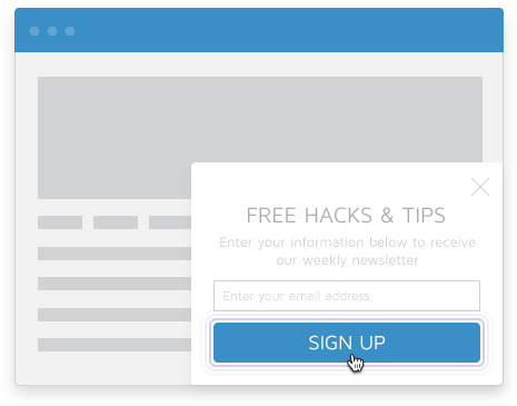 Pop-up Ad (470x380), Png Download
