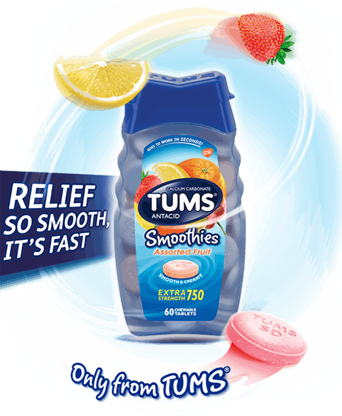 Tums Smoothies - Tums Milkshake (482x586), Png Download