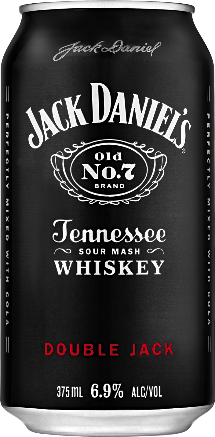 Jack Daniel's Double Jack & Cola Cans 10 Pack 375ml - Jack Daniels ...