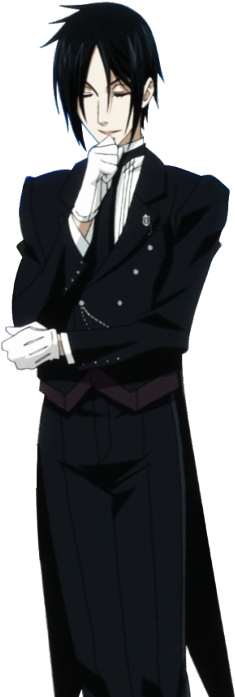Black Butler (454x1024), Png Download