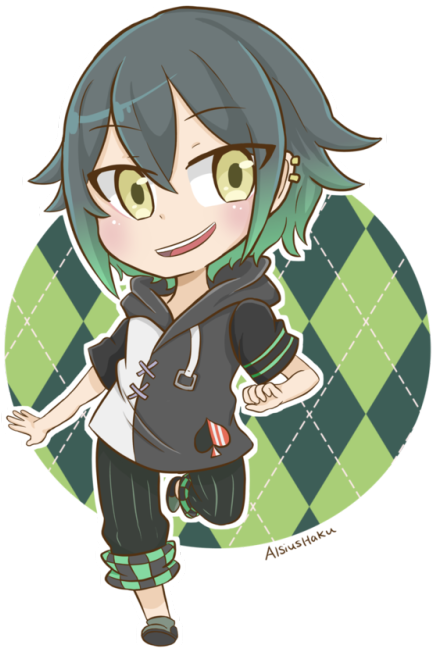 5 - Chibi (500x710), Png Download