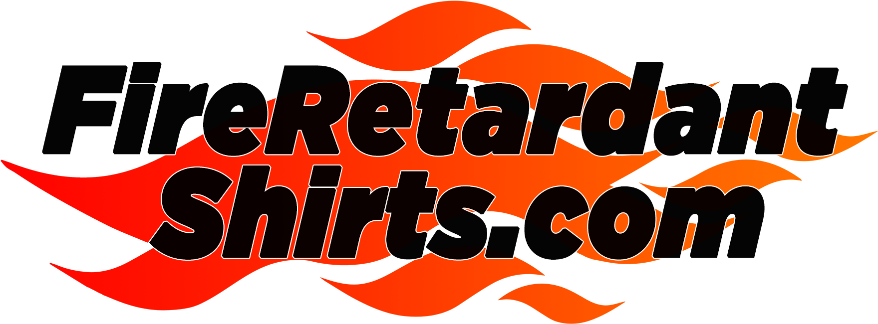 Fire Retardant Shirts - Logo (1800x701), Png Download