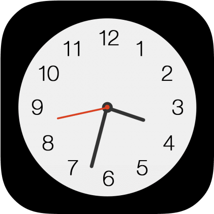 Free Png Clock Icon Png Images Transparent - Ios 12 Icon Png (480x480 ...