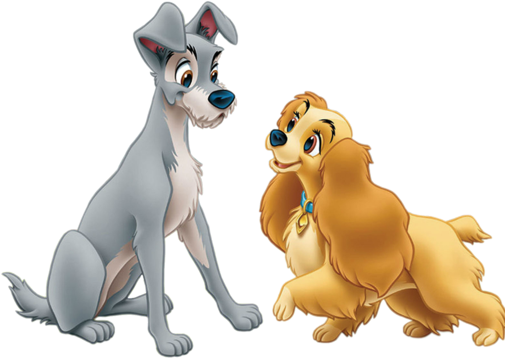 Download Lady And The Tramp Png | Transparent PNG Download | SeekPNG