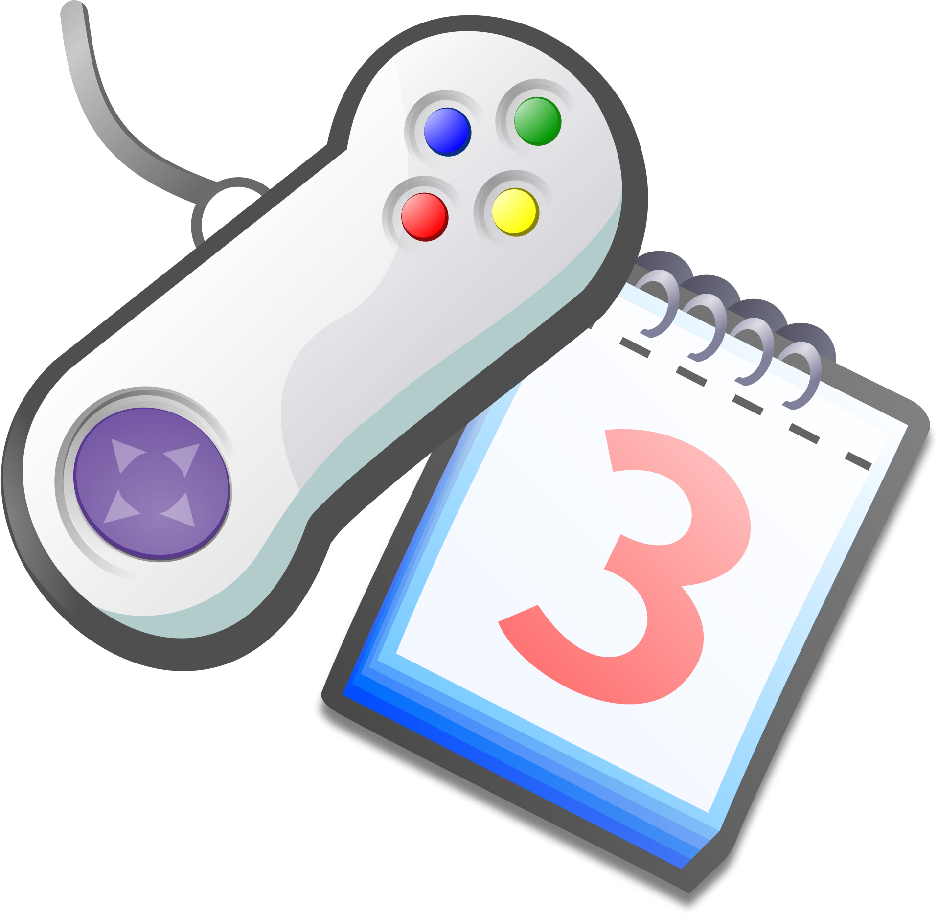 Open - Video Games Clip Art (2000x2000), Png Download