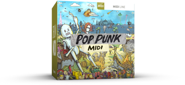Pop Punk Midi - Toontrack (650x650), Png Download