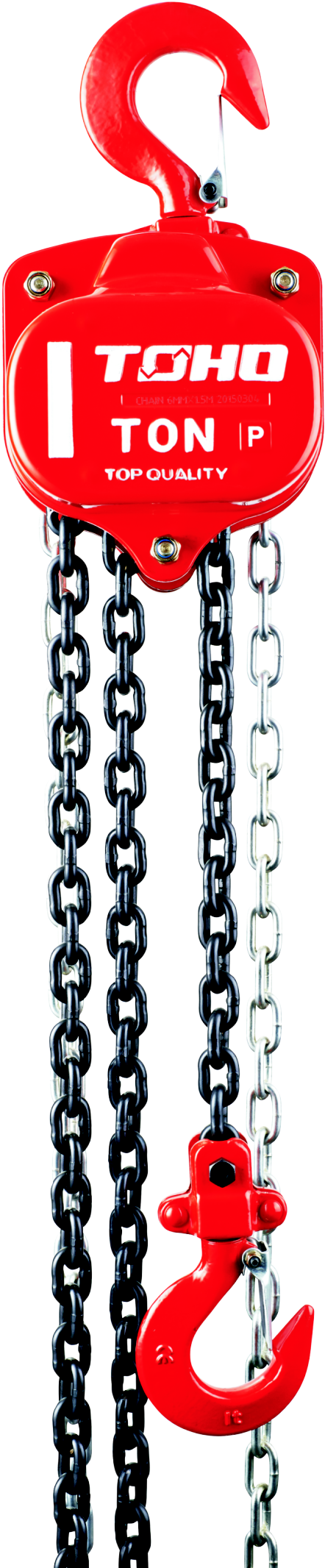 Toho Chain Block - Toho Chain Block 1 Ton (516x2166), Png Download