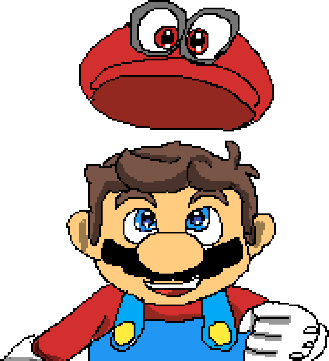 Mario Odyssey - Cartoon (1200x1200), Png Download