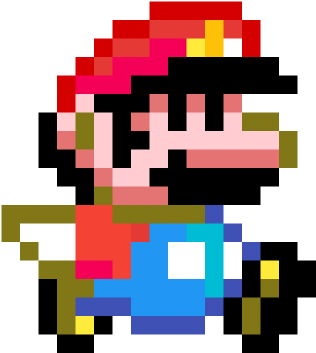 Download Small Mario Running - Super Mario World Pixel Arts ...