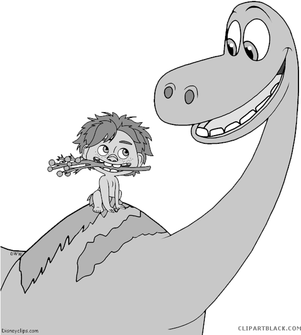 Disney Pixar The Good - Cartoon (600x683), Png Download