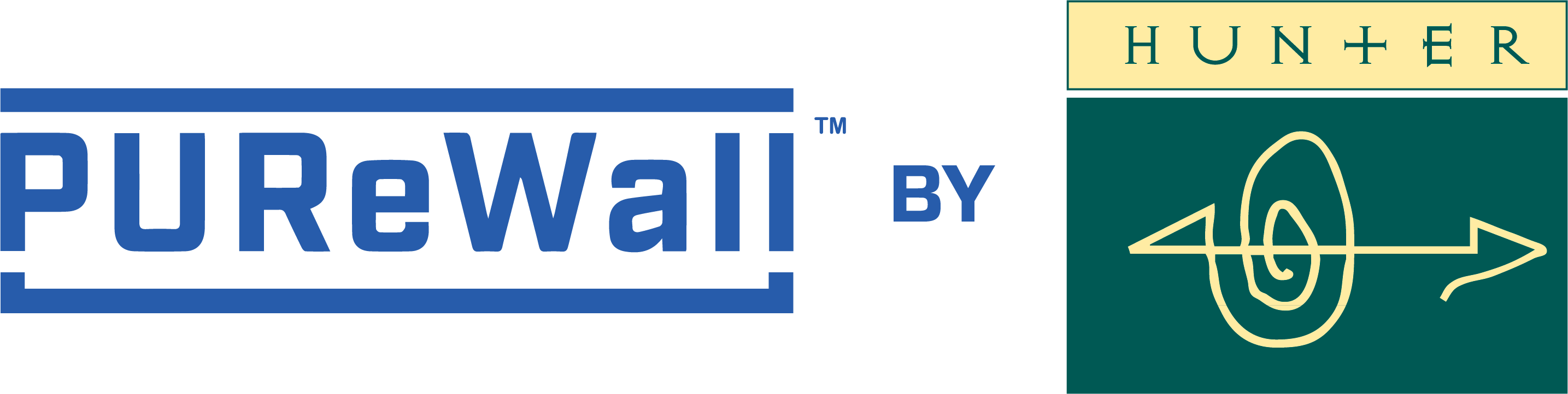 Hunter Purewall Final Notag - Company (2869x722), Png Download