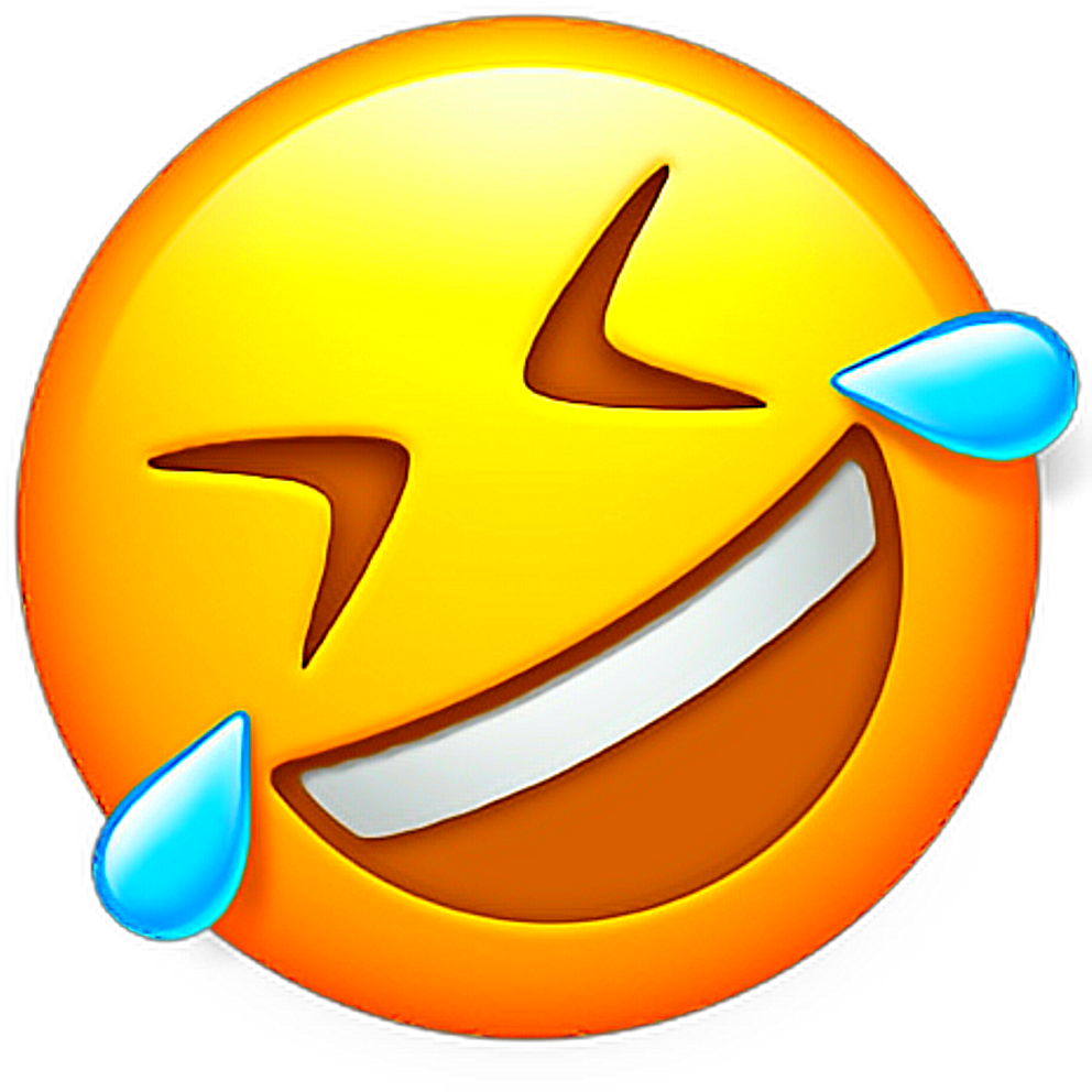 Hahaha Sticker - Hahaha Emoji (1024x1024), Png Download