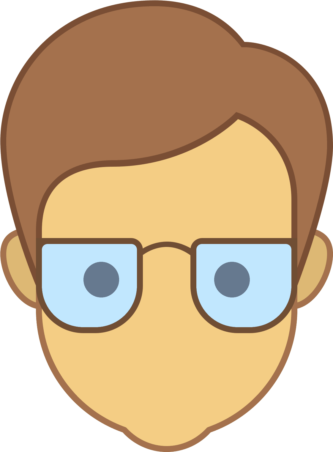 School Director Male Skin Type 4 Icon - Director Escuela Png (1600x1600 ...