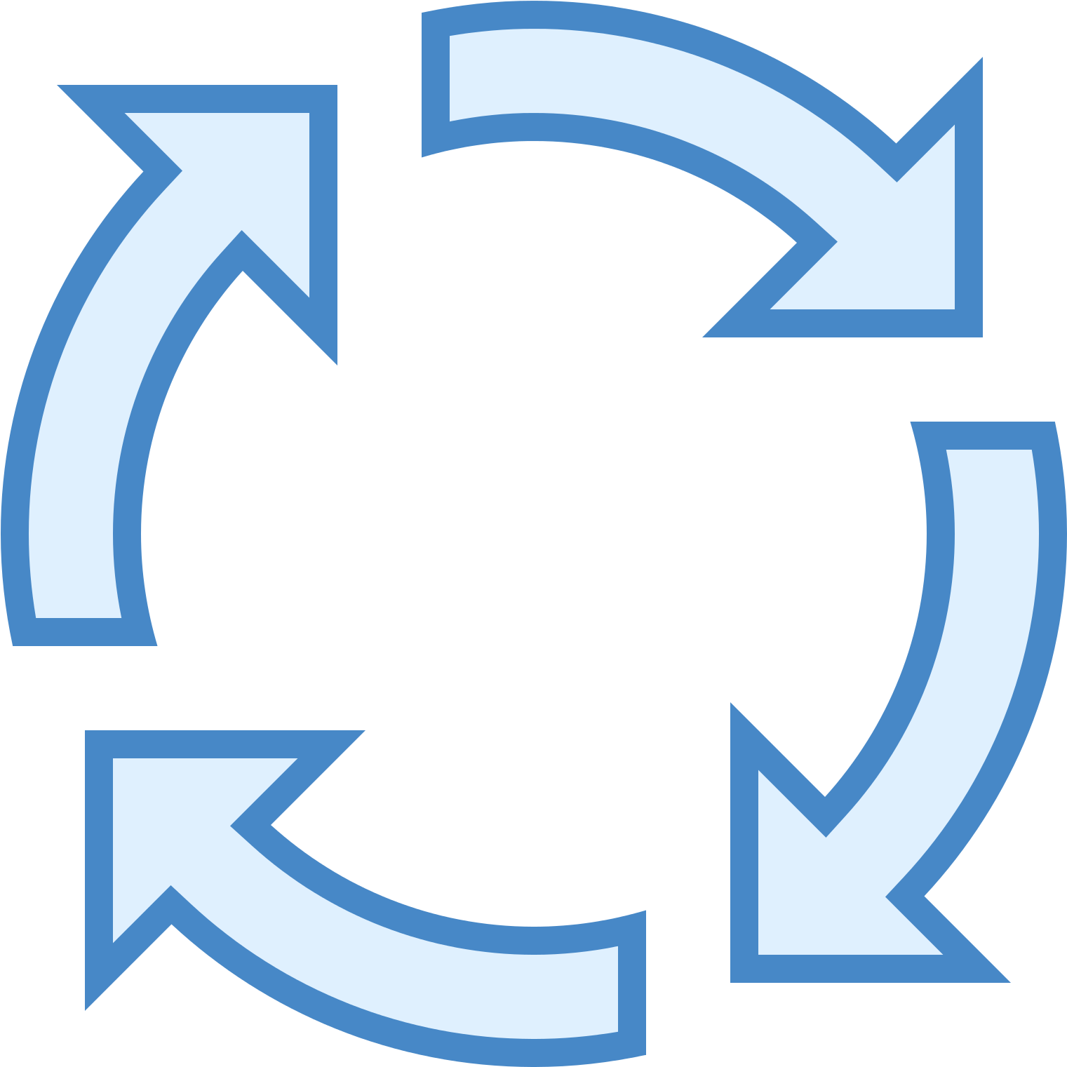 Download Free Download At Icons8 - Process Icon Blue | Transparent PNG ...