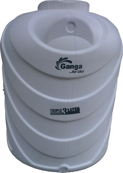 Ganga Vertical Overhead Water Tank - Ganga Water Tank Png (500x704 ...