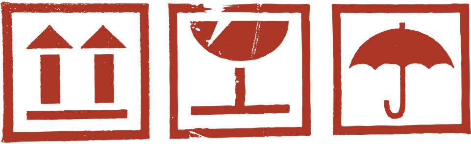 Fragile Png - Shipping Marks On Cartons (960x480), Png Download