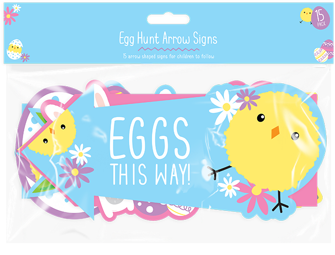 Easter Egg Hunt Arrows Printable