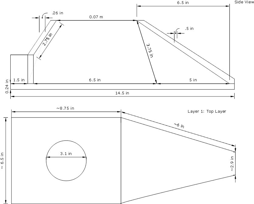 Download Blueprints For Hovercraft - Triangle | Transparent PNG ...