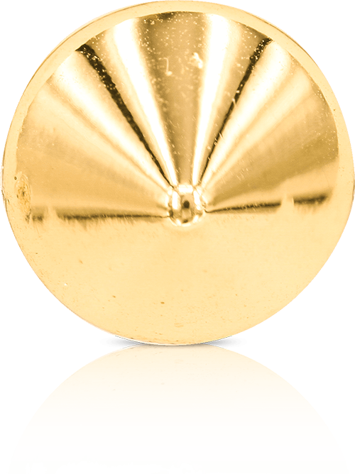 Cone Stud 10mm - Circle (500x668), Png Download